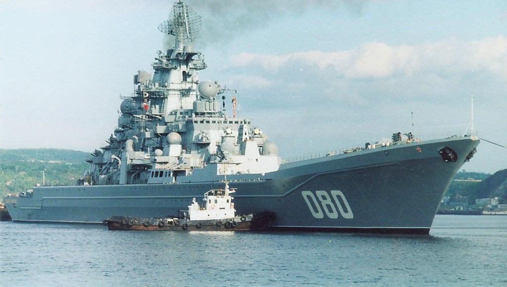 RUSSIAN NUCLEAR POWERED BATTLE CRUISER ADMIRAL NAKHIMOV RETURNING TO RUSSIAN NUCLEAR POWERED BATTLE CRUISER ADMIRAL NAKHIMOV RETURNING TO