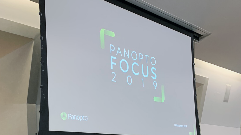 Reflections from the Panopto Conference 2019 – Digital Education team blog