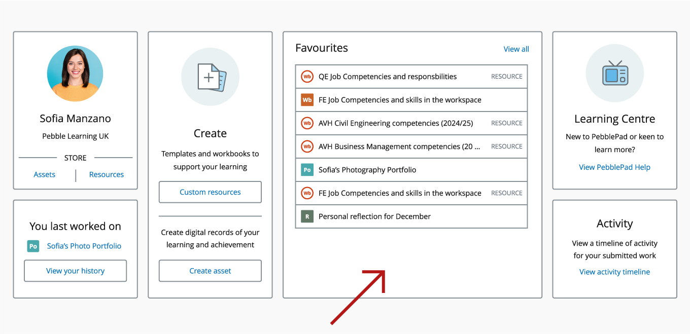 New PebblePad features – Digital Education team blog