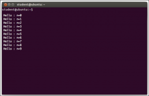 for-loop (Glossary Entry) – Embedded Systems