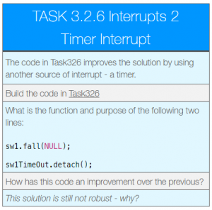 Performing Real-Time Tasks with Interrupts – Embedded Systems